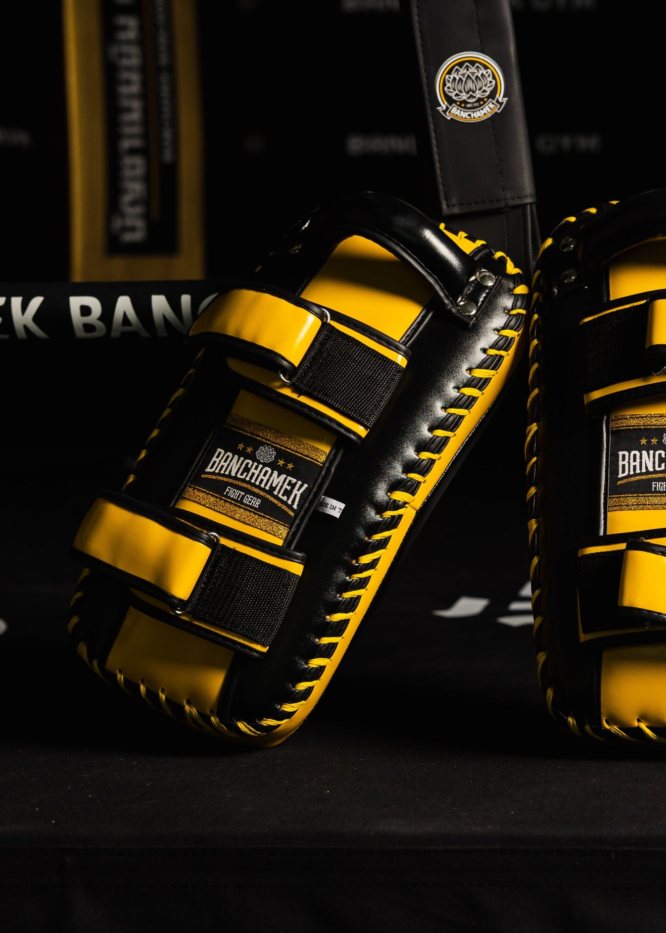 Banchamek Fight Gear Kick Pad Curved - Long – Banchamek Shop
